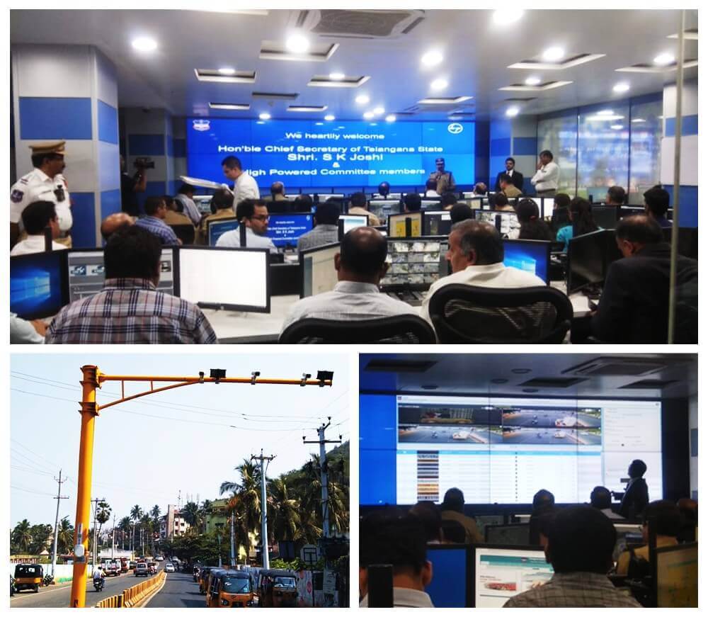 Hyderabad Smart City - ITMS and ICCC inauguration - Vehant Technologies