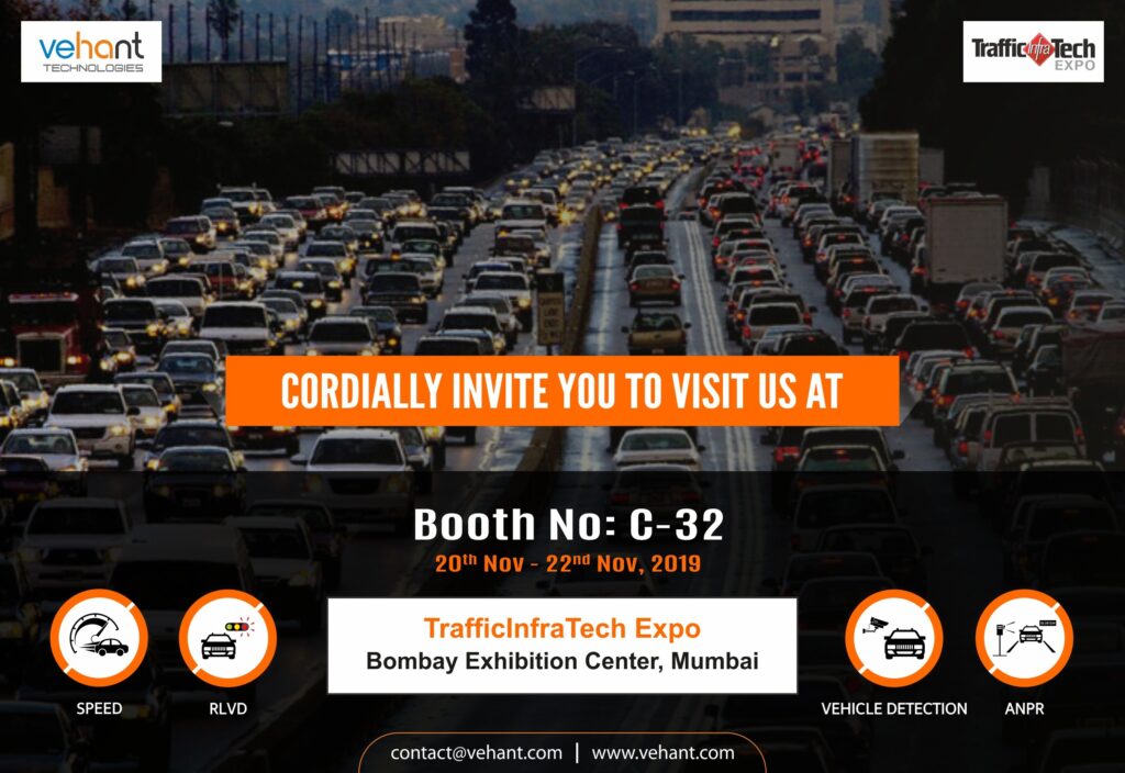 Vehant to participate at TrafficInfraTech 2019, Mumbai. Please visit to ...