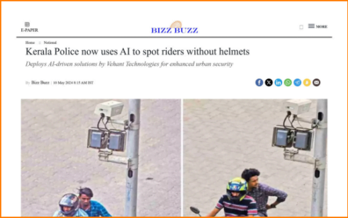 Vehant Technologies : Security and Traffic Enforcement Solutions